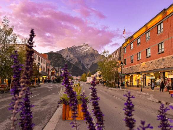 How to Visit Lake Louise in Banff National Park - Peach Skies and Warm Sand